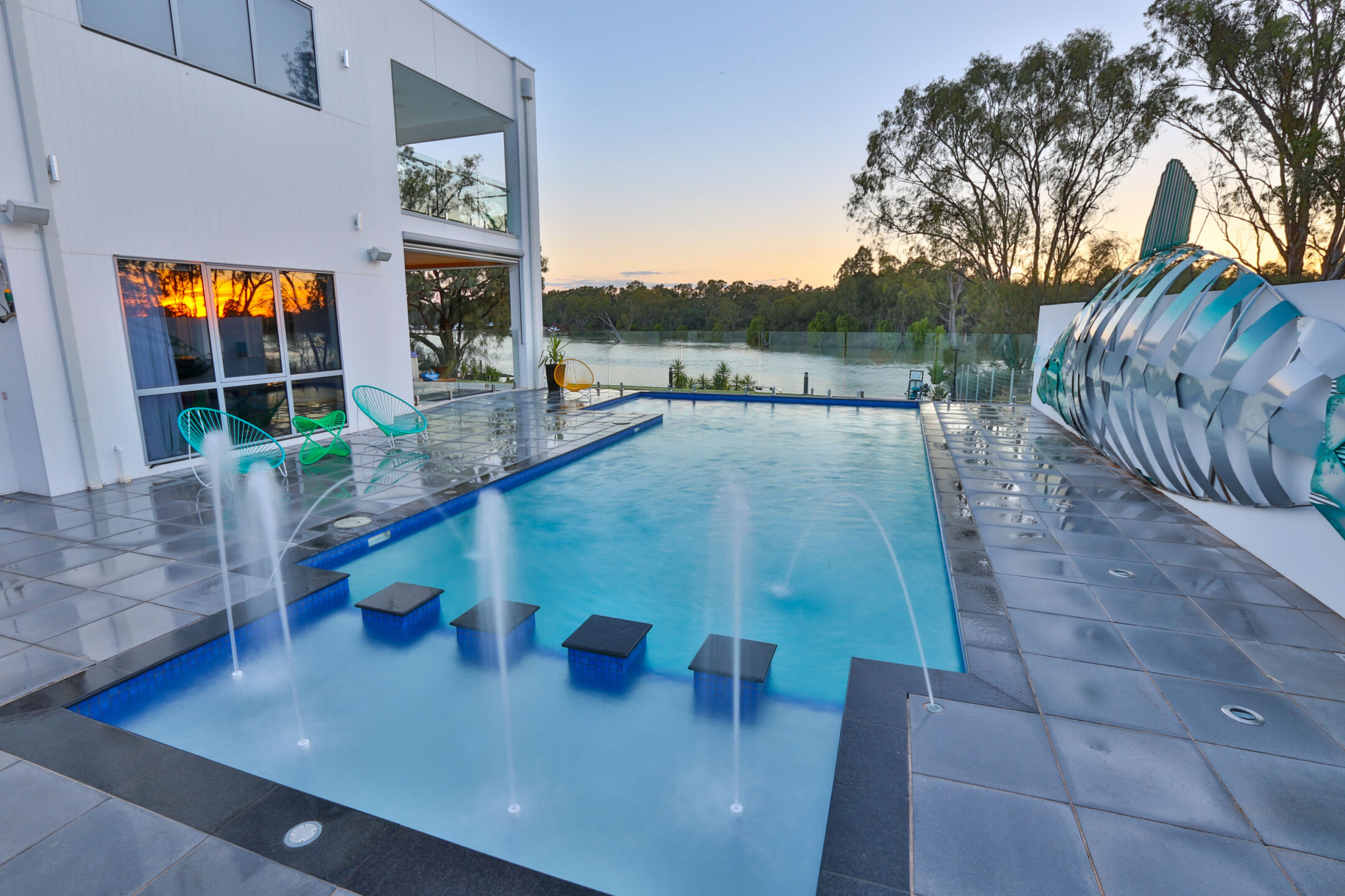 Family Pool by the Murray River | Cooke Industries Australia